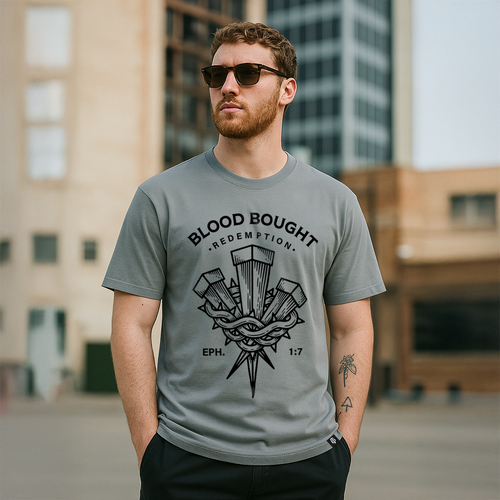 Blood Bought T-shirt – Disciple Threads