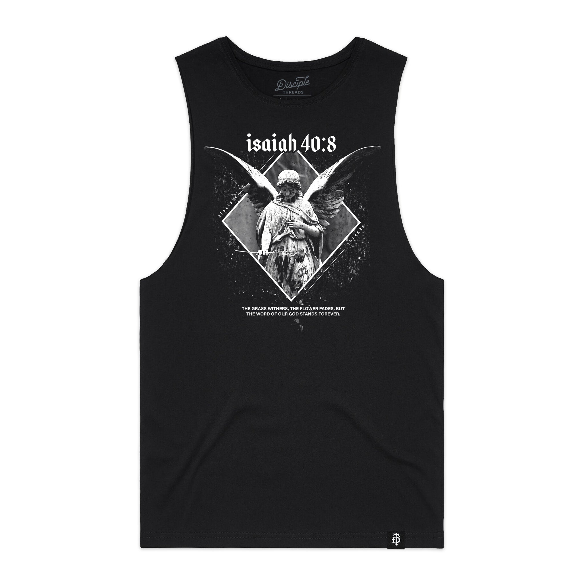 The Flower Fades Cut-Off Tank – Disciple Threads