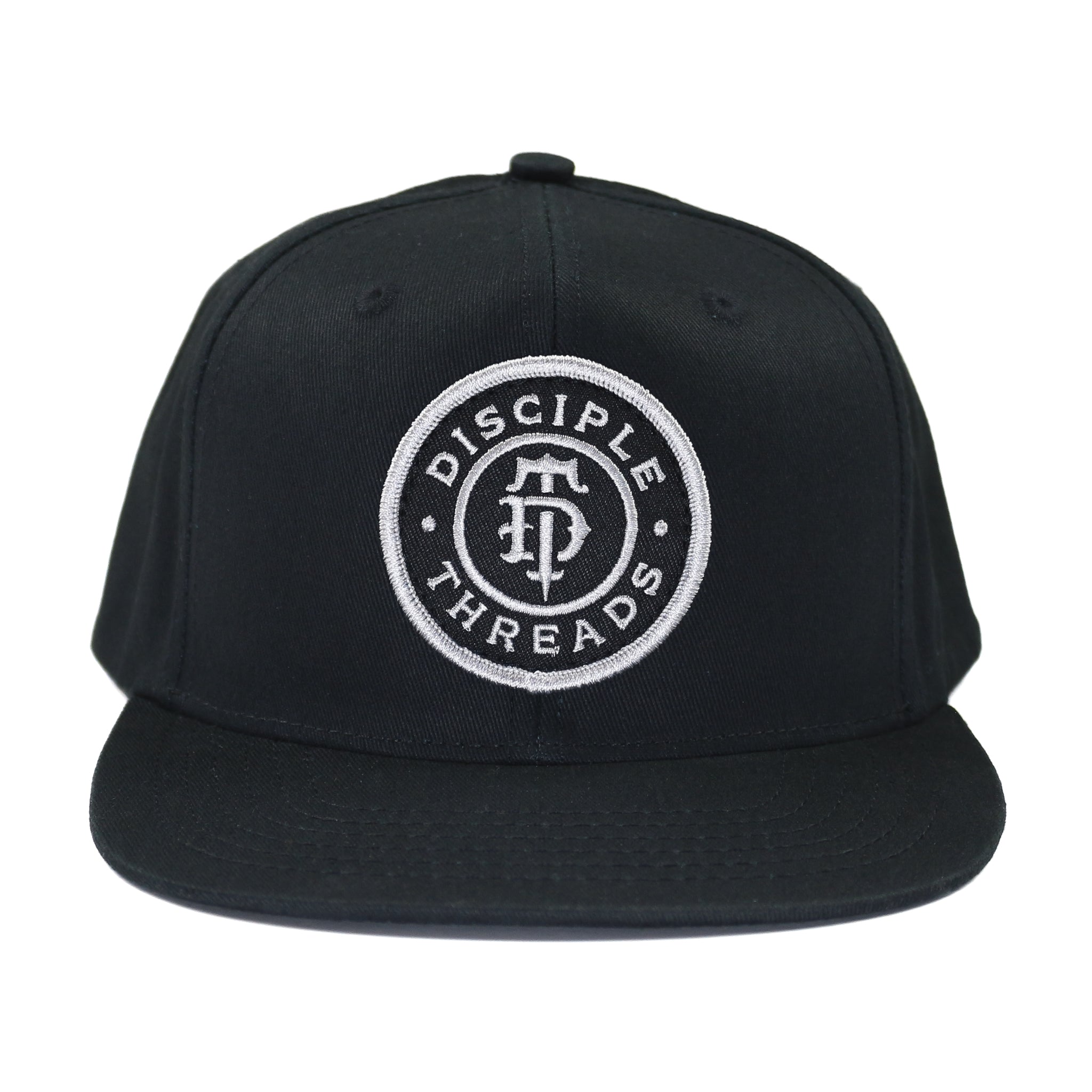 Logo Flat Bill Patch Hat – Disciple Threads